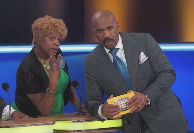 This 'Family Feud' Contestant Teaches Us How To Poop Like A Caveman