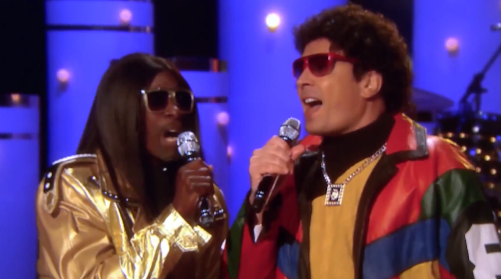 VIDEO: Jimmy Fallon And Don Cheadle As 'Pleather & Jerry'