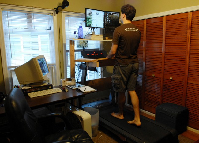 Treadmill Desks Might Make You Smarter, Pay Better Attention At Work