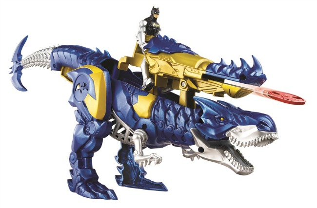 Mattel Made A Crime Fighting Robot Dinosaur 'Batman Unlimited' Toy
