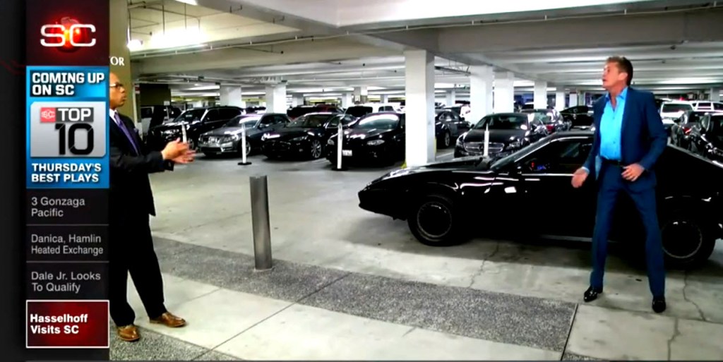 David Hasselhoff Brought KITT From ‘Knight Rider’ To ‘SportsCenter ...