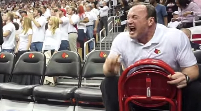 Watch The Most Intense Coach In College Hoops Go Crazy On The Bench