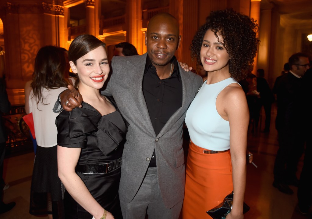 Was Dave Chappelle Flirting With Emilia Clarke?