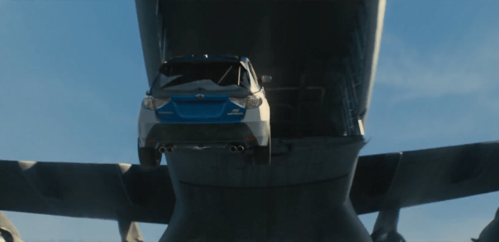 Here's An Extended Look At The Skydiving Cars Scene From 'Furious 7'