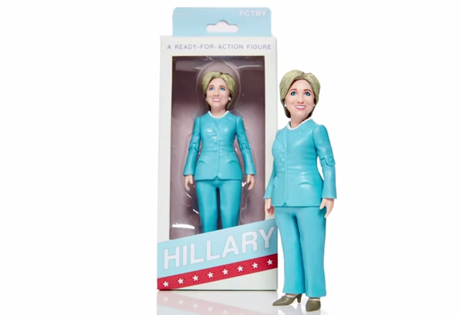 Check Out This Kickstarter For A Hillary Clinton Action Figure