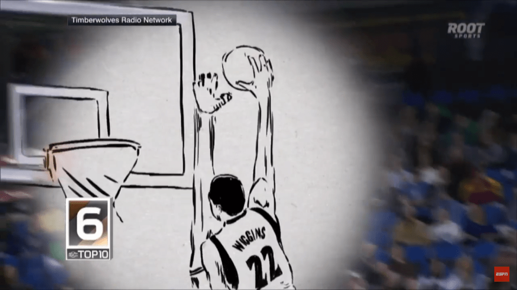 Watch This Cool Animated Version Of 10 Top Plays Of The NBA Season