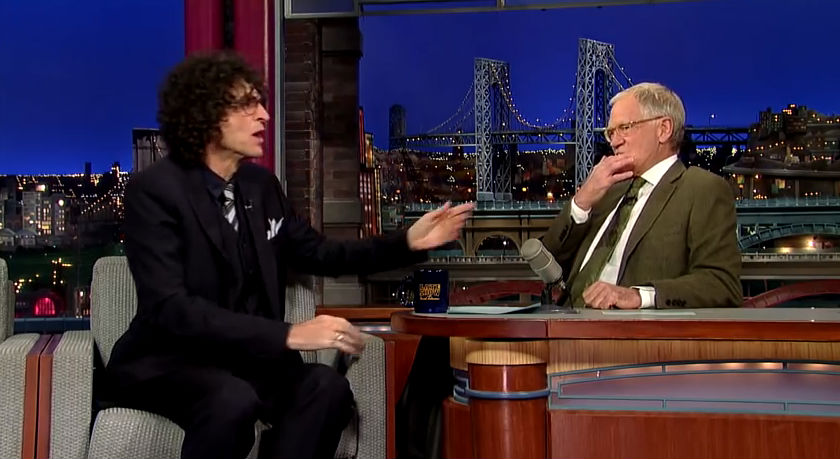 Howard Stern's Most Memorable 'Letterman' Appearance