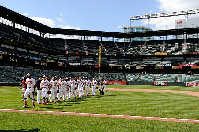 The Many Weird Moments During The Orioles-White Sox Empty Stadium Game