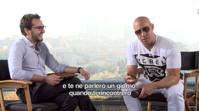 Deja Vu? An 'Emotional' Vin Diesel Sings "See You Again" Again