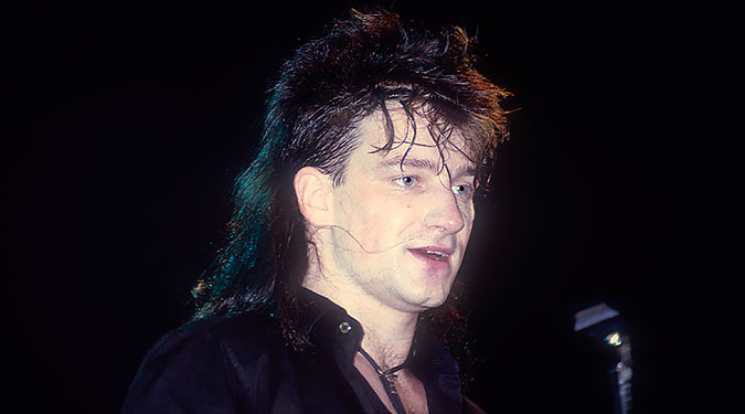 Bono's Blonde Now, But It's Not His First Weird Hair Adventure