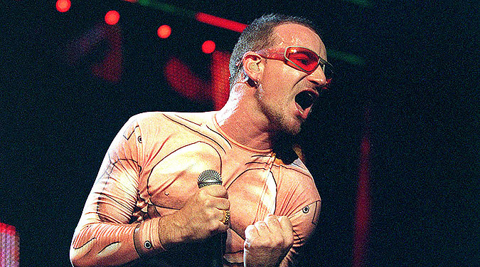 Bono's Blonde Now, But It's Not His First Weird Hair Adventure