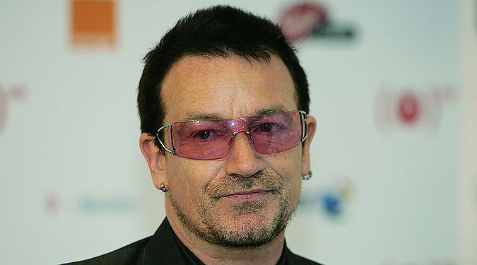 Bono's Blonde Now, But It's Not His First Weird Hair Adventure