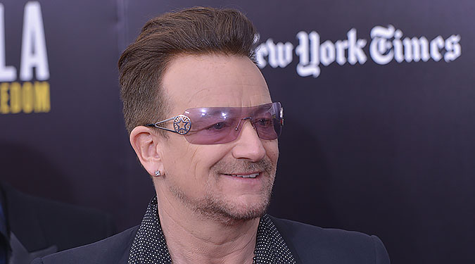 Bono's Blonde Now, But It's Not His First Weird Hair Adventure