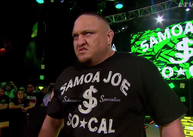 Watch Samoa Joe Make His WWE Debut At Last Night's NXT Live Special