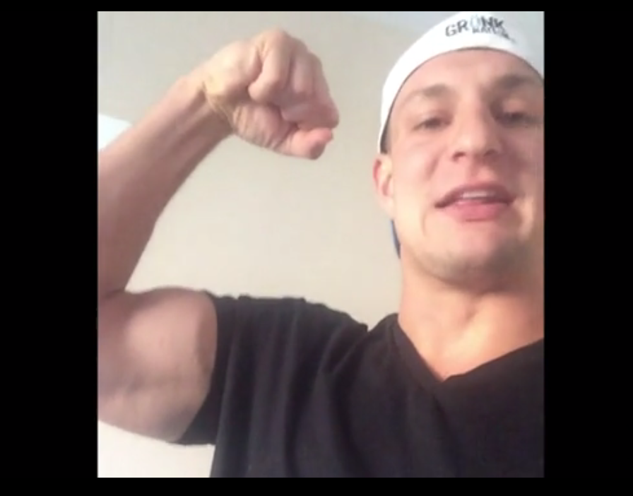 Rob Gronkowski Wants You To 'Deflate Deez Nuts'