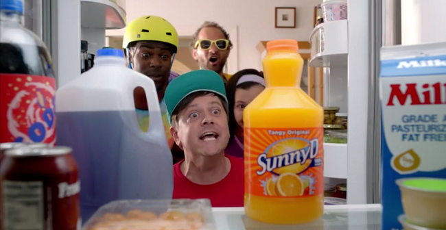 Sunny Delight Reenacted That '90s Rollerblading Commercial Because ...