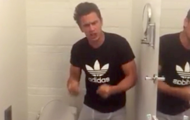 James Franco Made A Pooping Spoof Of Shia LaBeouf's Motivational Video