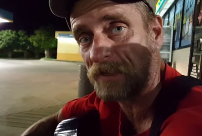 Watch As This World-Weary Man Explains What It's Like To Be Homeless
