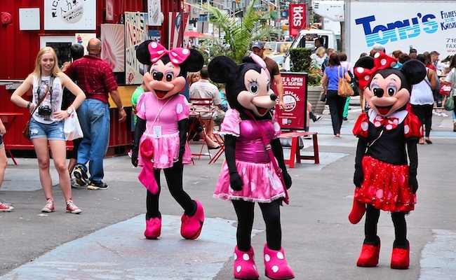 Minnie Mouse And Hello Kitty Were Arrested For Duking It Out In Public