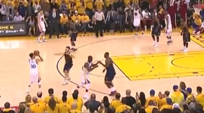 Stephen Curry Nails The Most Casual 30-Foot 3-Pointer You'll Ever See