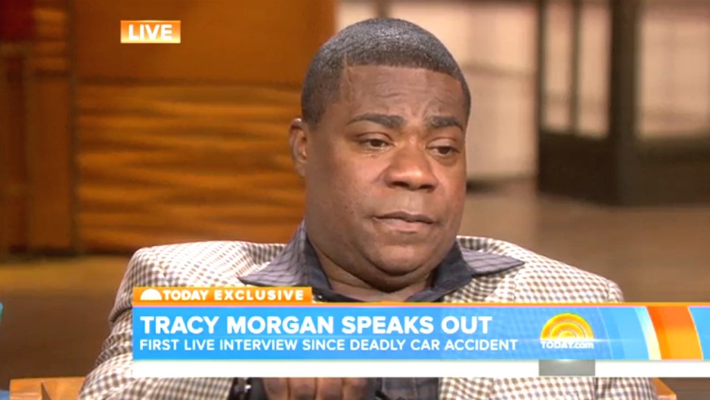 Watch Emotional Tracy Morgan's First Interview Since Crash