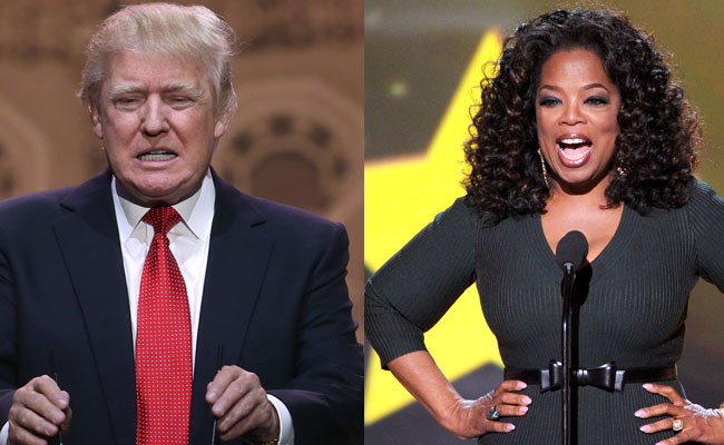 Donald Trump Thinks He'd 'Win Easily' With Oprah As Vice President
