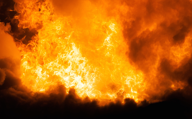 This Chemical Plant Exploded In A Spectacular Fireball