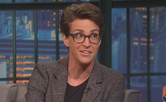 Rachel Maddow Says Donald Trump's Campaign Is 'A Gift From God'