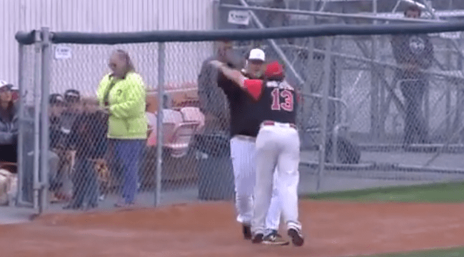 Watch These Alaskan Baseball Coaches Start a Bench-Clearing Brawl