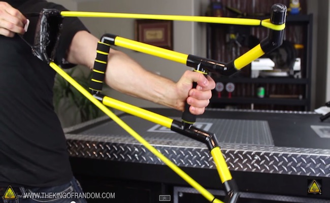Here's How To Make A Potentially Lethal Water Balloon Slingshot