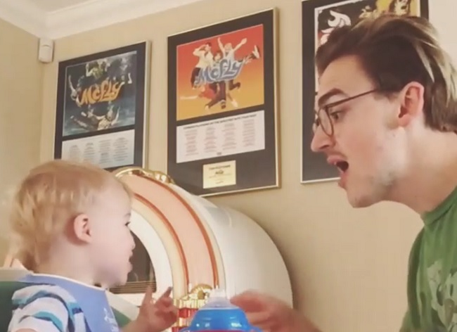 WATCH: McFly's Tom Fletcher Sings With His Toddler Son