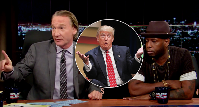 [VIDEO] Bill Maher Gives Donald Trump Praise: 'I Kinda Get Him'
