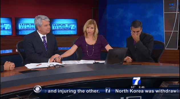 WDBJ's Morning Show Hosts Hold Hands, Have Moment Of Silence