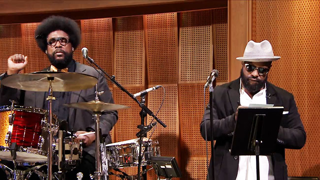 [VIDEO] The Roots Freestyled For The Audience On 'The Tonight Show'