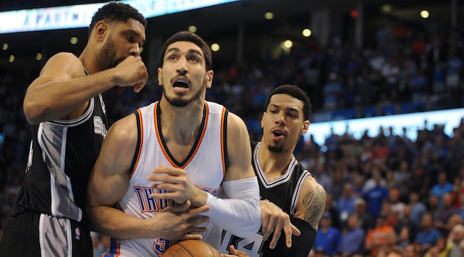 Enes Kanter: B-Baller Looks Normal Next To The World's Tallest Man