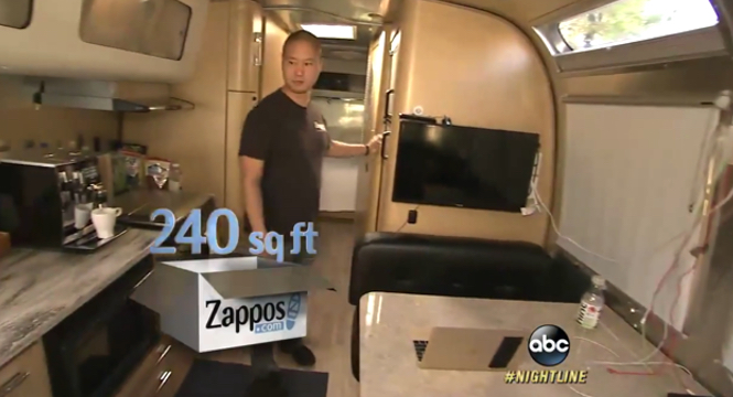 Zappos CEO Lives In A Trailer: Billionaire Chooses Minimal Lifestyle