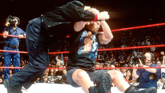 Vince McMahon Gets Stunned By Stone Cold