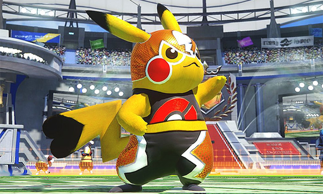 Pokkén Tournament Features An Adorable Lucha Libre Pikachu