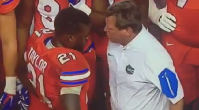 Florida Coach Jim McElwain Went Ballistic At One Of His Own Players