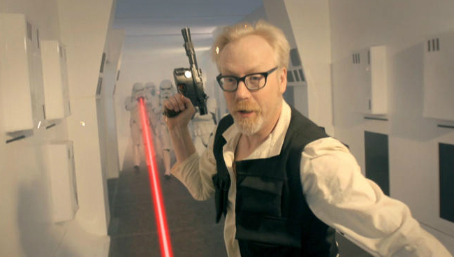 [WATCH]: 'Mythbusters' New 'Star Wars' Special Tests Laser Blasters
