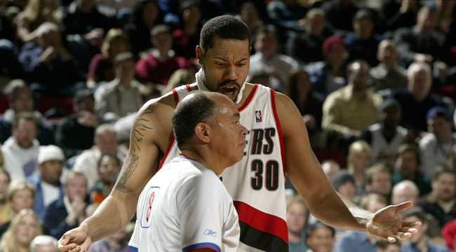 Here's Some Evidence Rasheed Wallace Did Not Play As Well Angry