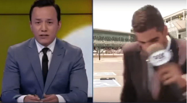 Witness A Fox Sports Mexico Reporter Get Hit By A Car On Live TV