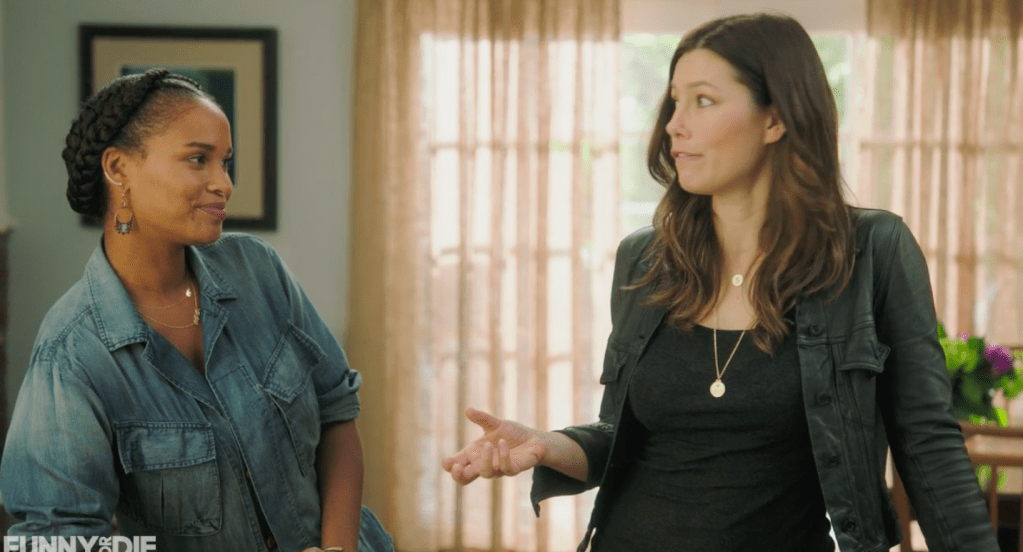Jessica Biel Joy Bryant And Whitney Cummings Talk Condoms Vaginas