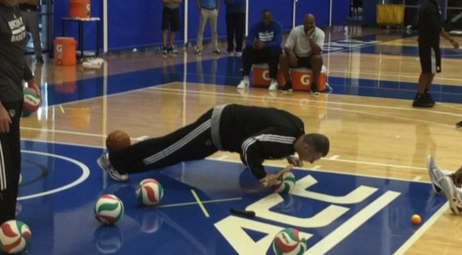Watch Mikhail Prokhorov Personally Put The Nets Through A Workout