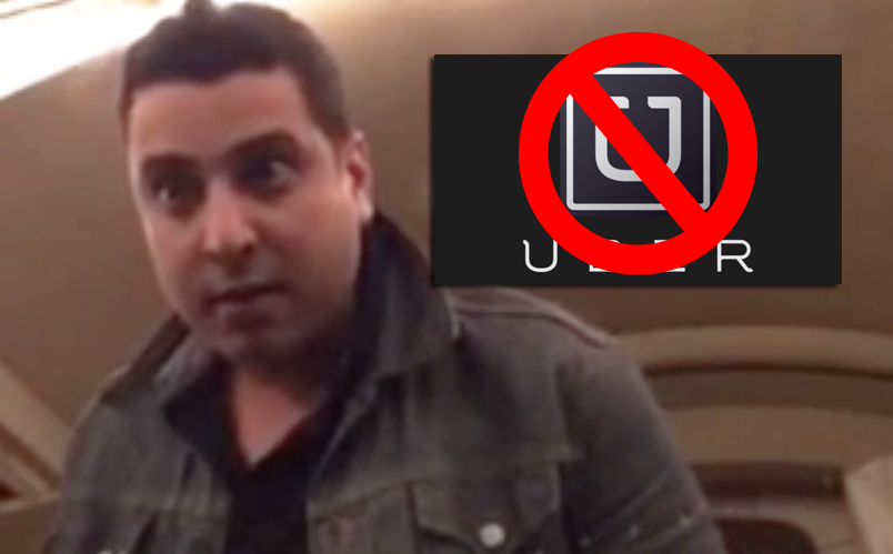 VIDEO: Angry Taxi Driver Confronts And Almost Fights Uber Passenger