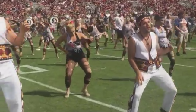 The Florida State Band Celebrated Halloween By Dancing To "Thriller"