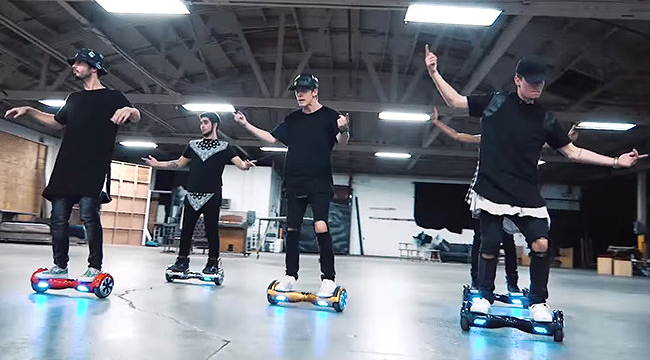 VIDEO: Justin Bieber Segway Dance Cover For 'What Do You Mean?'