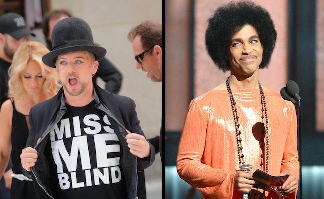 Boy George Claims That He Slept With Prince UK TV