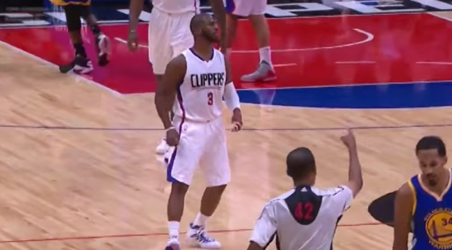 Chris Paul Ejected For Telling Ref 'Don't Talk To Me Like I'm A Kid'