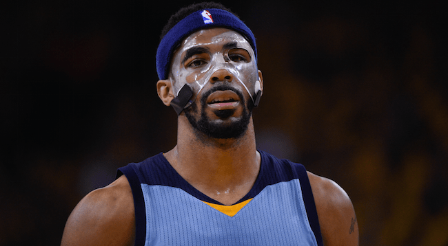 Mike Conley Will Continue Wearing A Protective Mask This Season